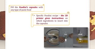 3 D Food Printing | PDF