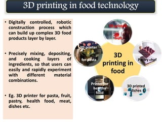 3D food printing: An emerging technology in food designing | PPTX