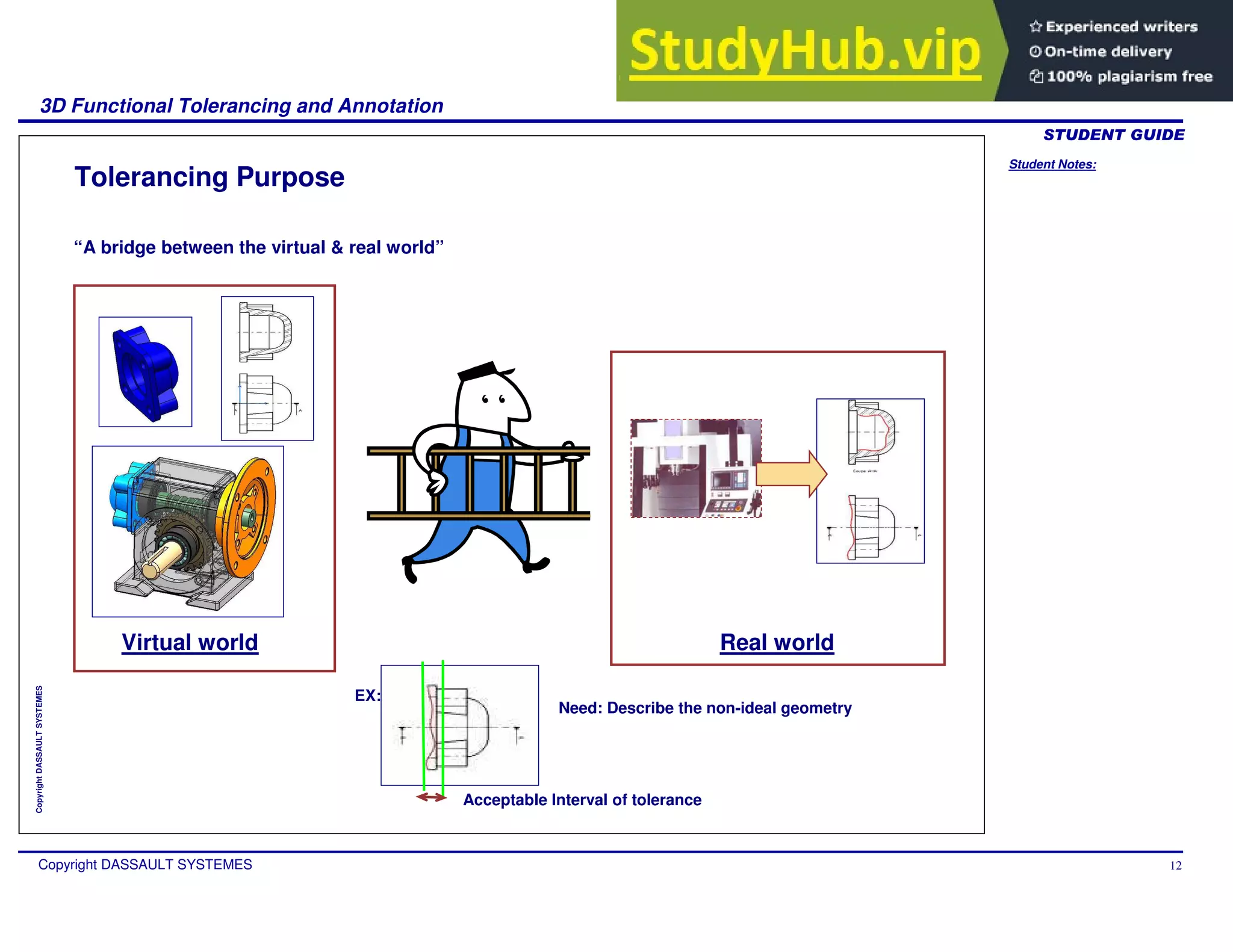 3D Functional Tolerancing And Annotation CATIA | PDF