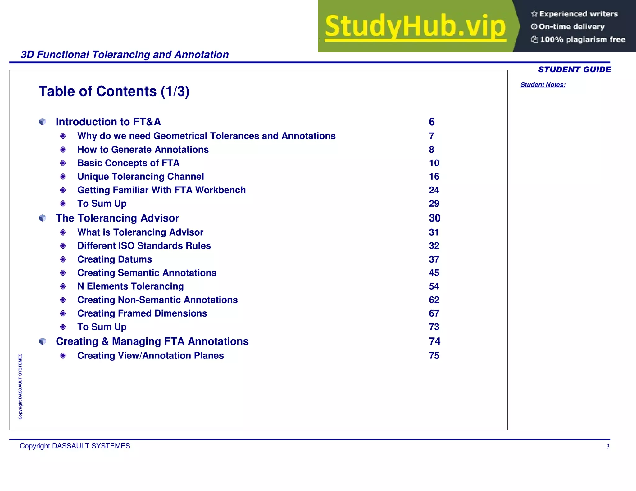 3D Functional Tolerancing And Annotation CATIA | PDF