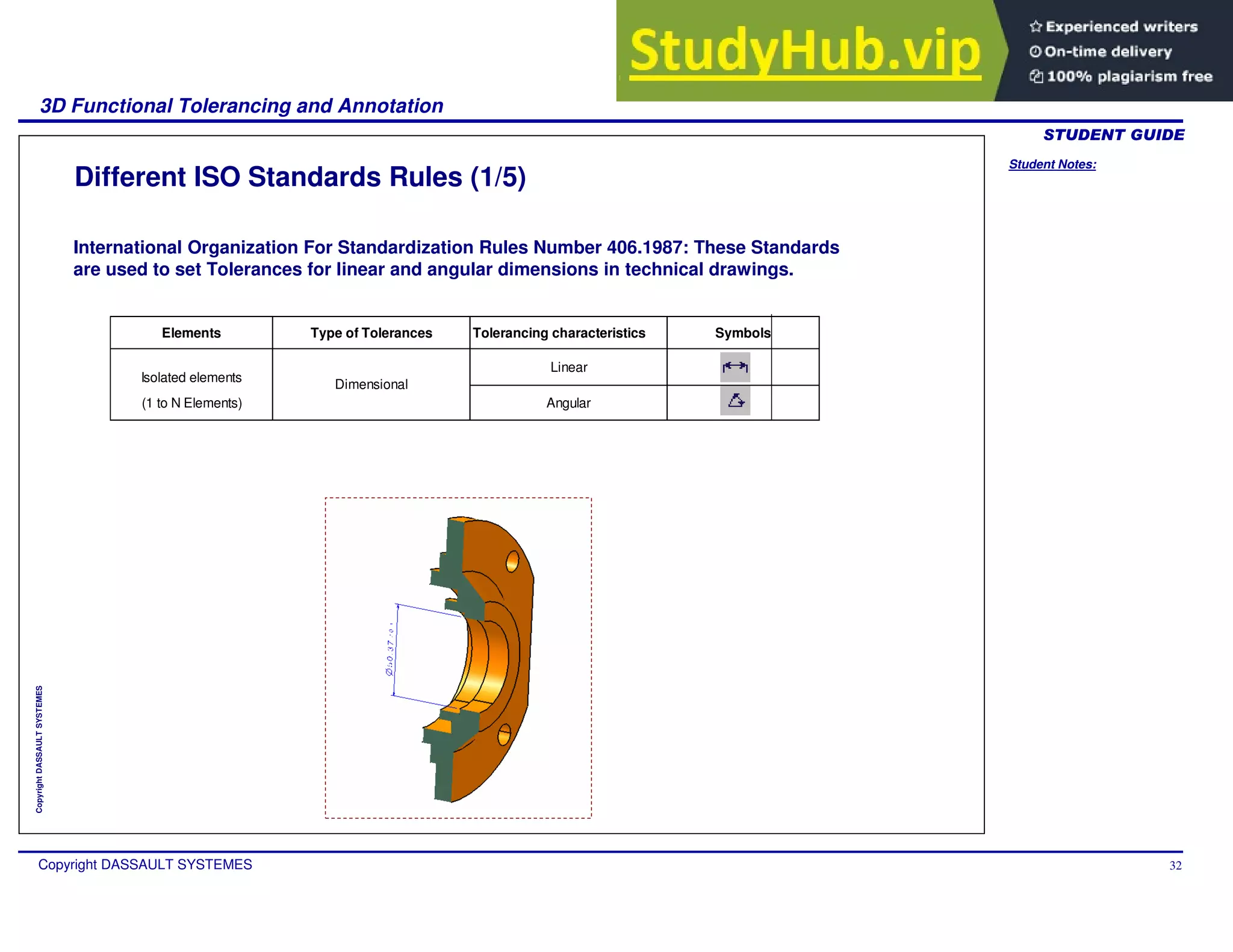 3D Functional Tolerancing And Annotation CATIA | PDF
