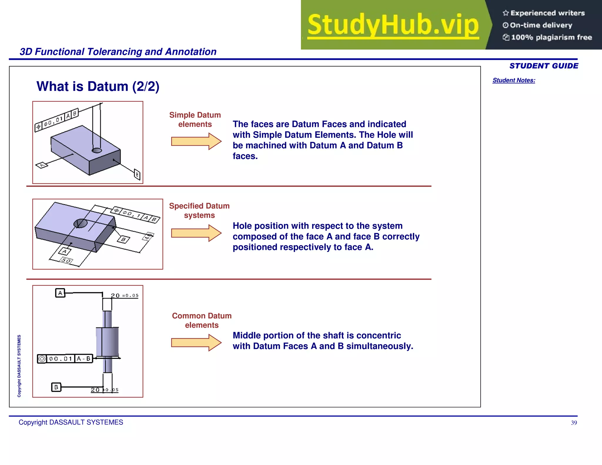 3D Functional Tolerancing And Annotation CATIA | PDF