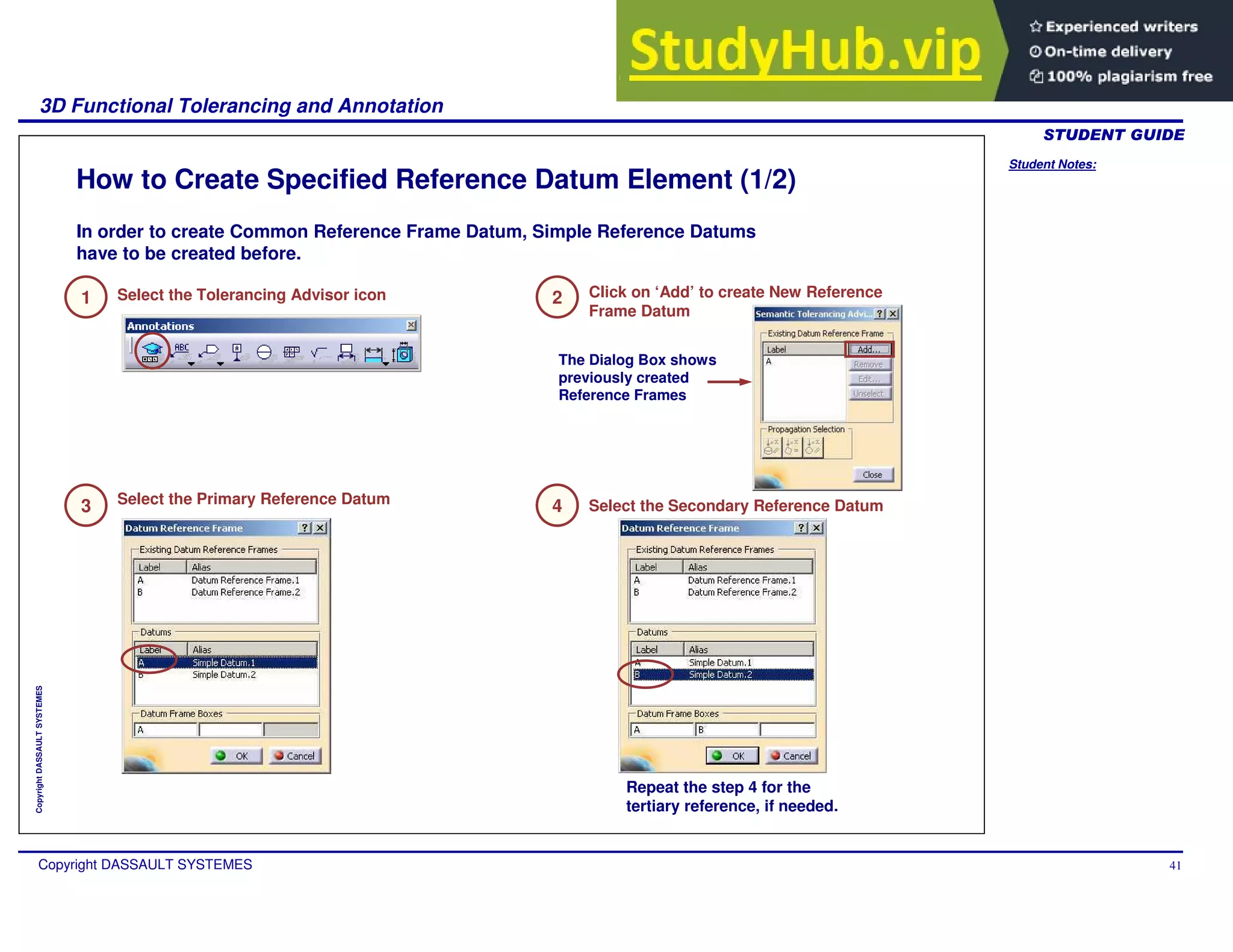 3D Functional Tolerancing And Annotation CATIA | PDF
