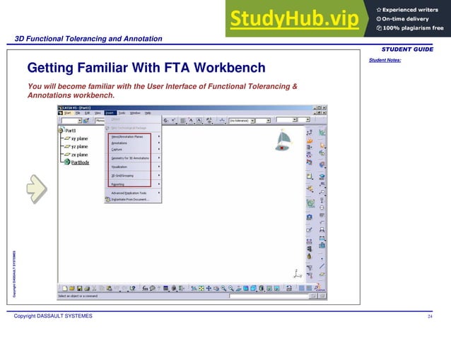 3D Functional Tolerancing And Annotation CATIA | PDF | 3-D Graphics ...