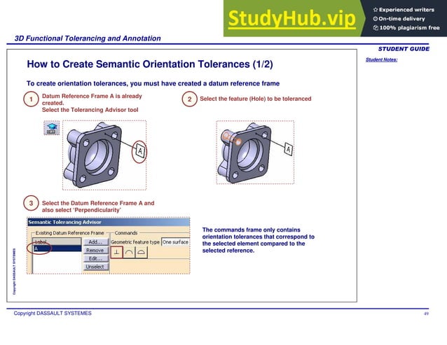 3D Functional Tolerancing And Annotation CATIA | PDF | 3-D Graphics ...