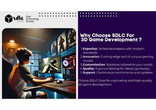 3D Game Development and Services SDLC Corp | PPT