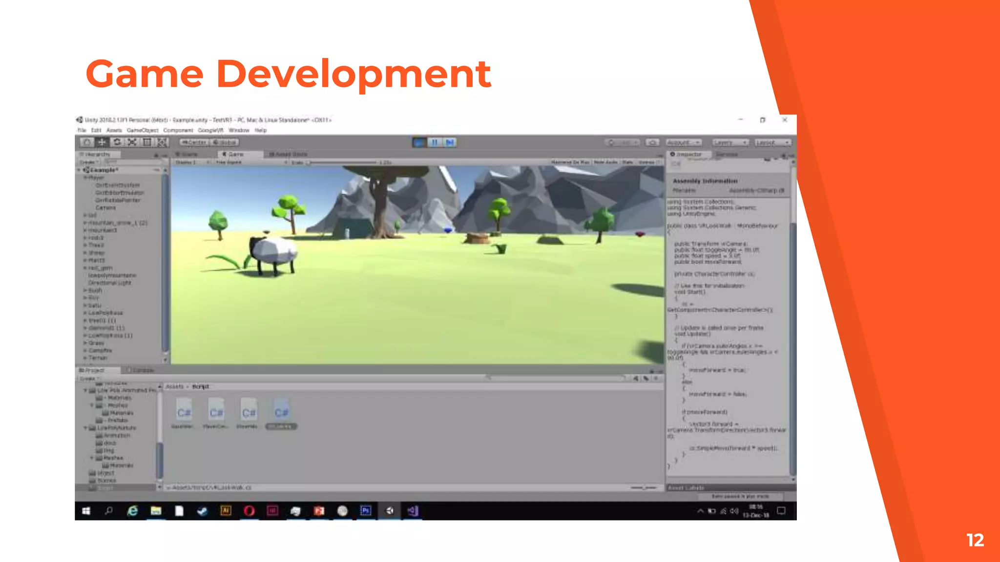 3D games using VR Techniques | PPT
