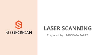 3D Geoscan | Laser Scanning Presentation | PPTX