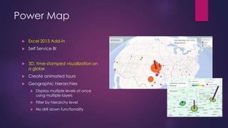 3D Geospatial Visualization Using Power Map | PPTX