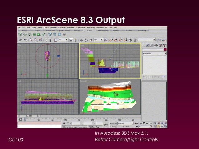 3D GIS - Using ESRI 3D Analyst & ESRI ArcScene for Visualization | PPT ...