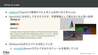 Rustで3D graphics programming | PPT