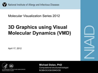 3D graphics using VMD | PPTX