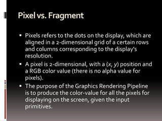 3 d graphics with opengl part 2 | PPTX