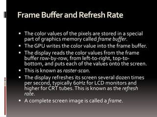 3 d graphics with opengl part 1 | PPTX