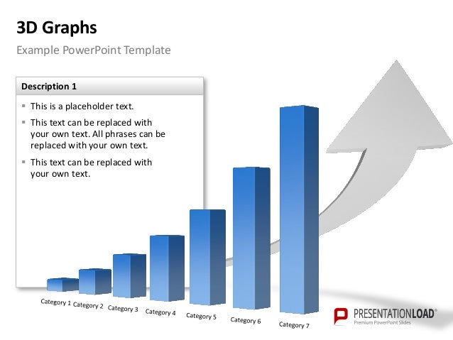 PowerPoint 3D-Graphs Template