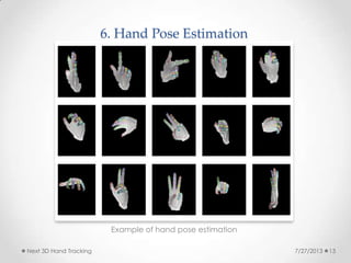 3D Hand Tracking | PPTX