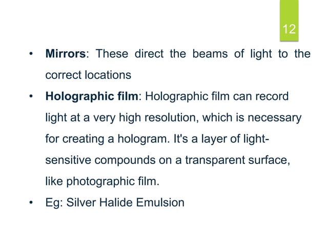 3d holographic projection ppt | PPTX