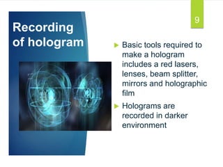 3d holographic projection ppt | PPTX