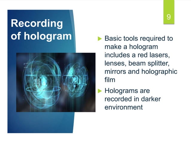 3d holographic projection ppt | PPTX