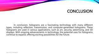 3D Holographic Projection Technology-1.pptx