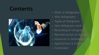 3 d holographic projection technology | PPTX