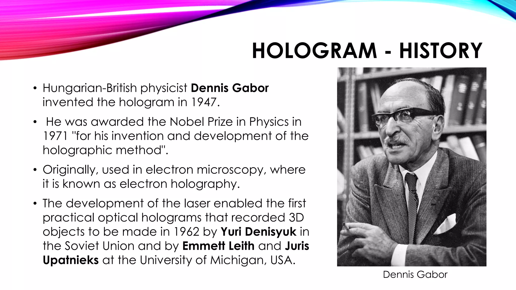 Three-dimensional Holographic Projection Technology PPT | 2018 | PDF