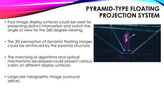 Three-dimensional Holographic Projection Technology PPT | 2018 | PDF