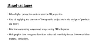 3d holographic projection technology ppt | PPTX