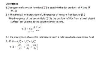Vector operators | PPTX