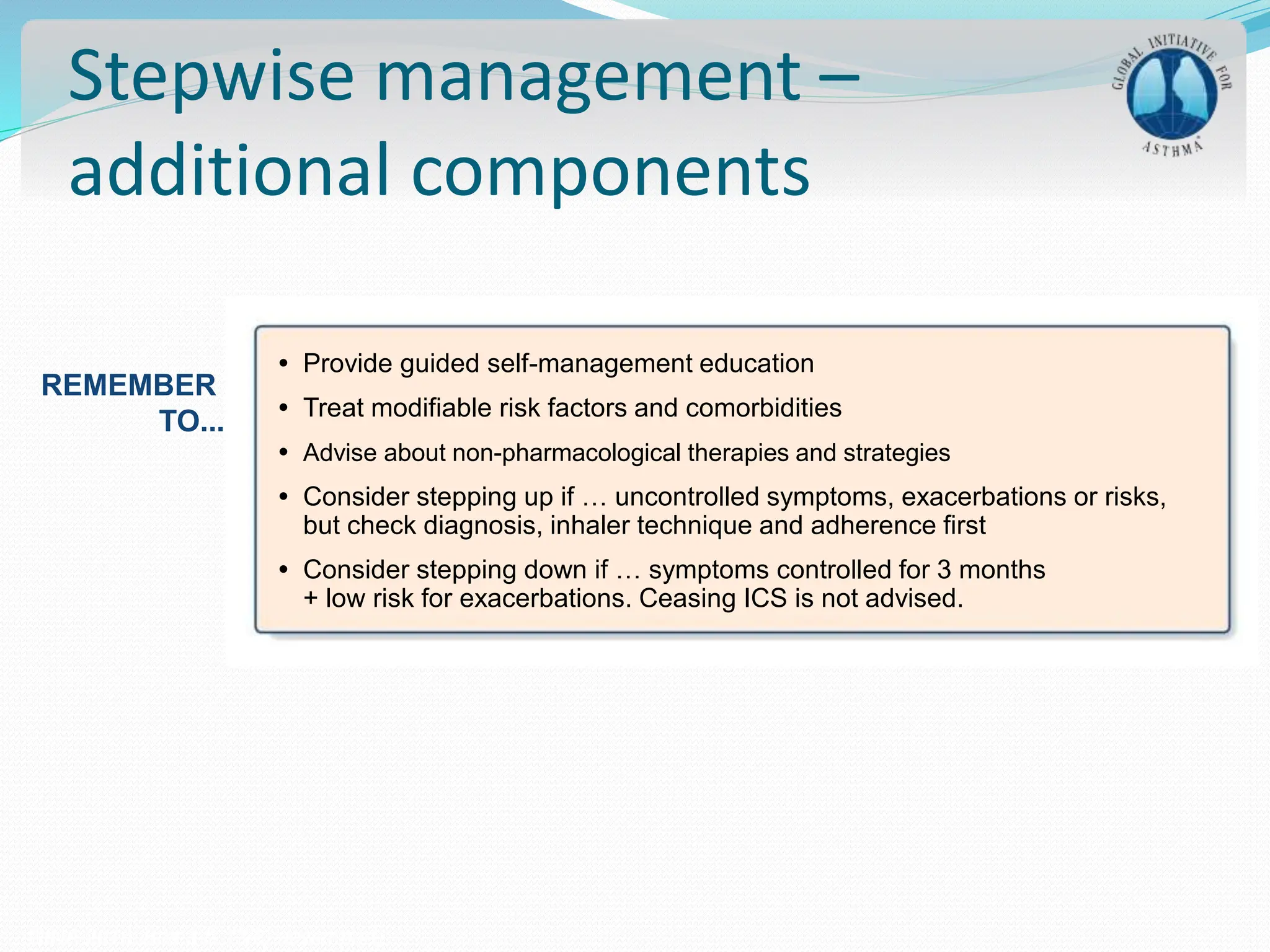 Diagnosis of asthma, COPD and asthma-COPD overlap syndrome (ACOS) A ...
