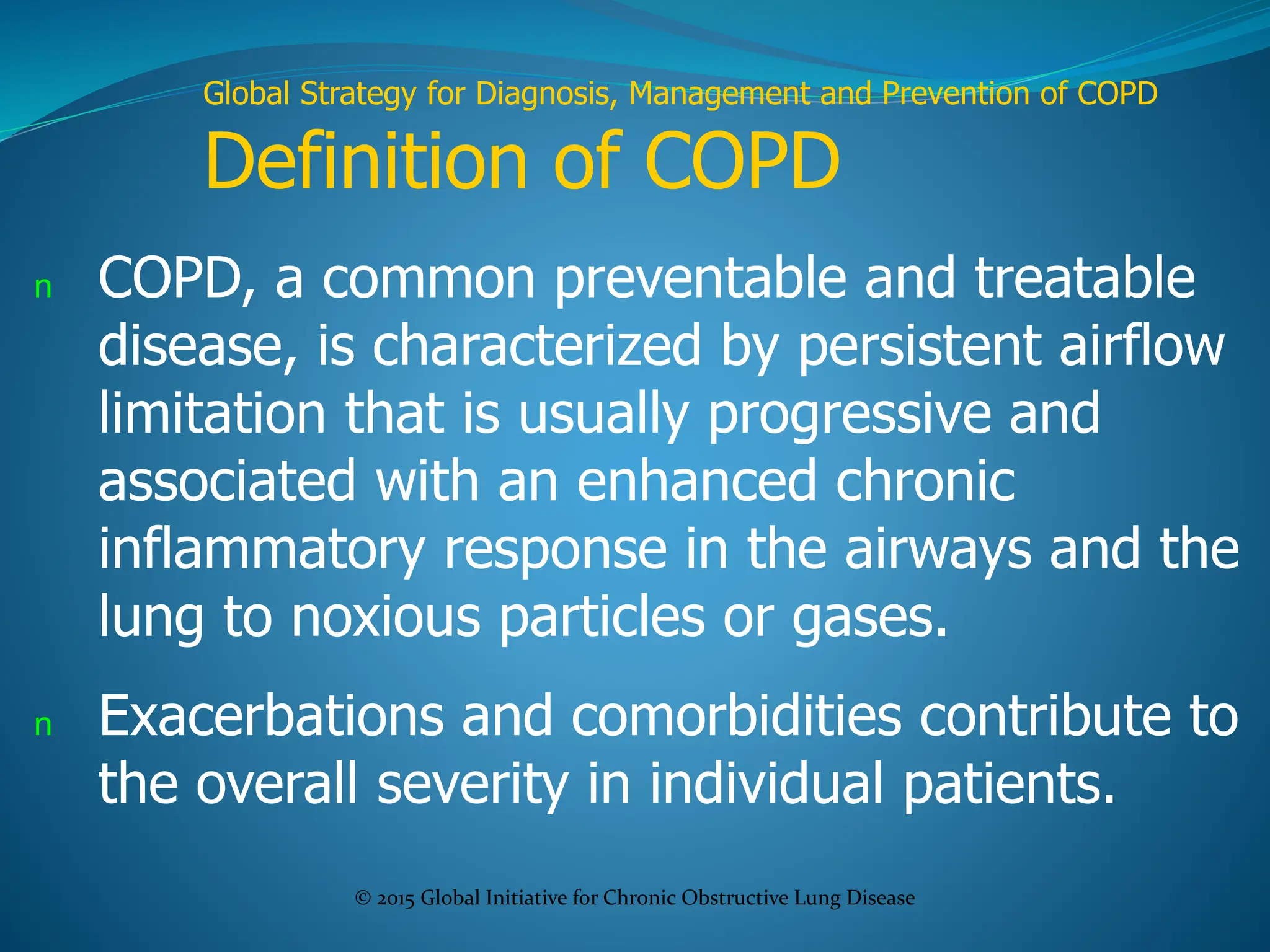 Diagnosis of asthma, COPD and asthma-COPD overlap syndrome (ACOS) A ...