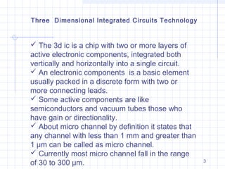 3d ic | PPT