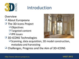 Introduction to 3D ICONS | PPT