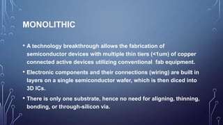 3D IC Presented by Tripti Kumari, School of Engineering, CUSAT | PPTX