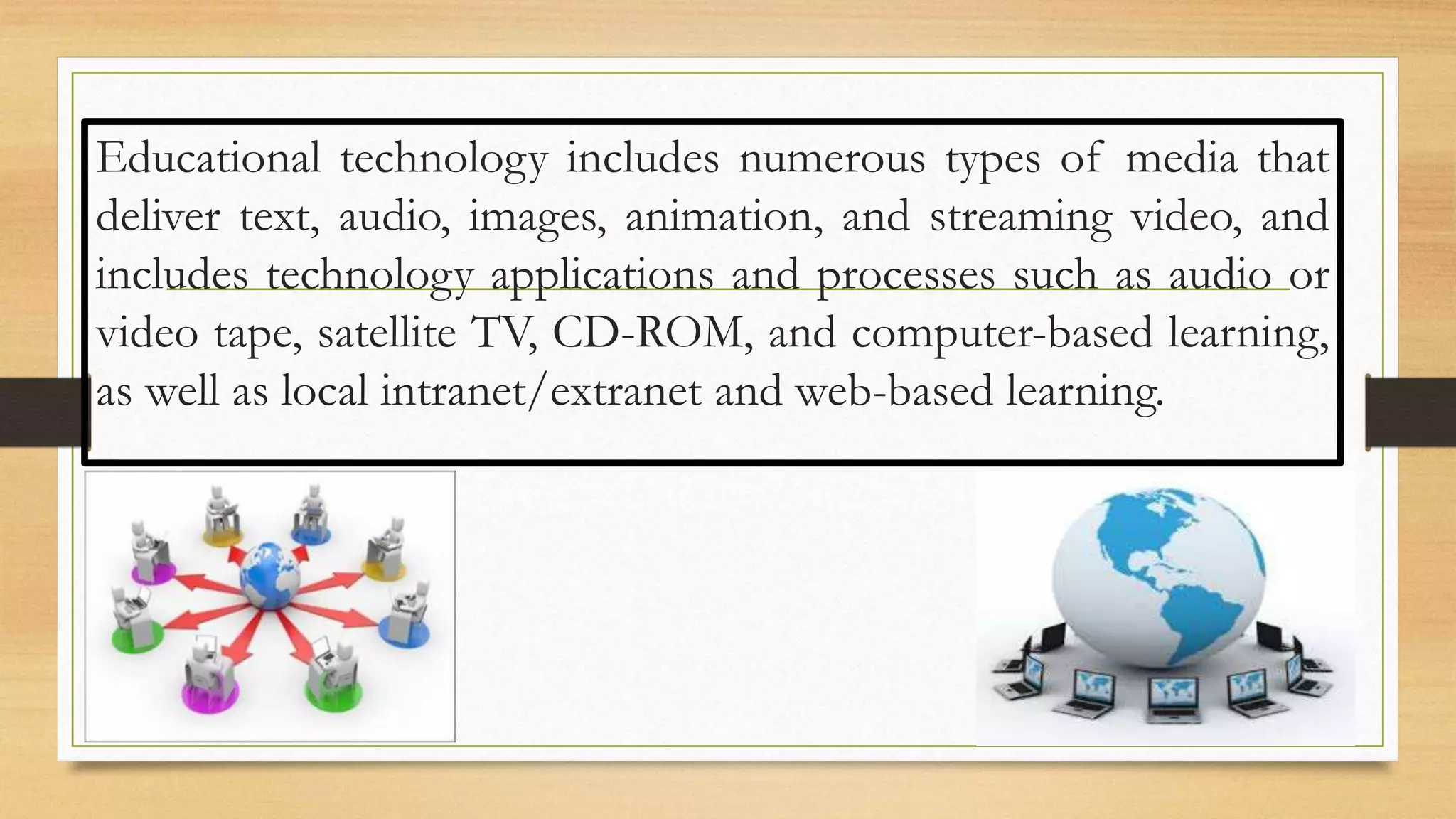 3 different types of educational technology | PPTX