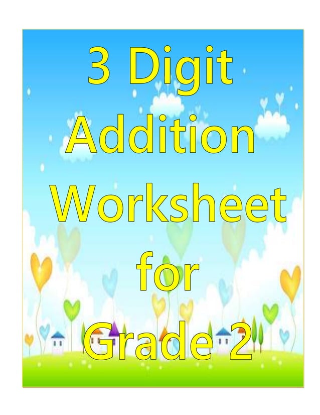 3DIGIT addition worksheet.doc