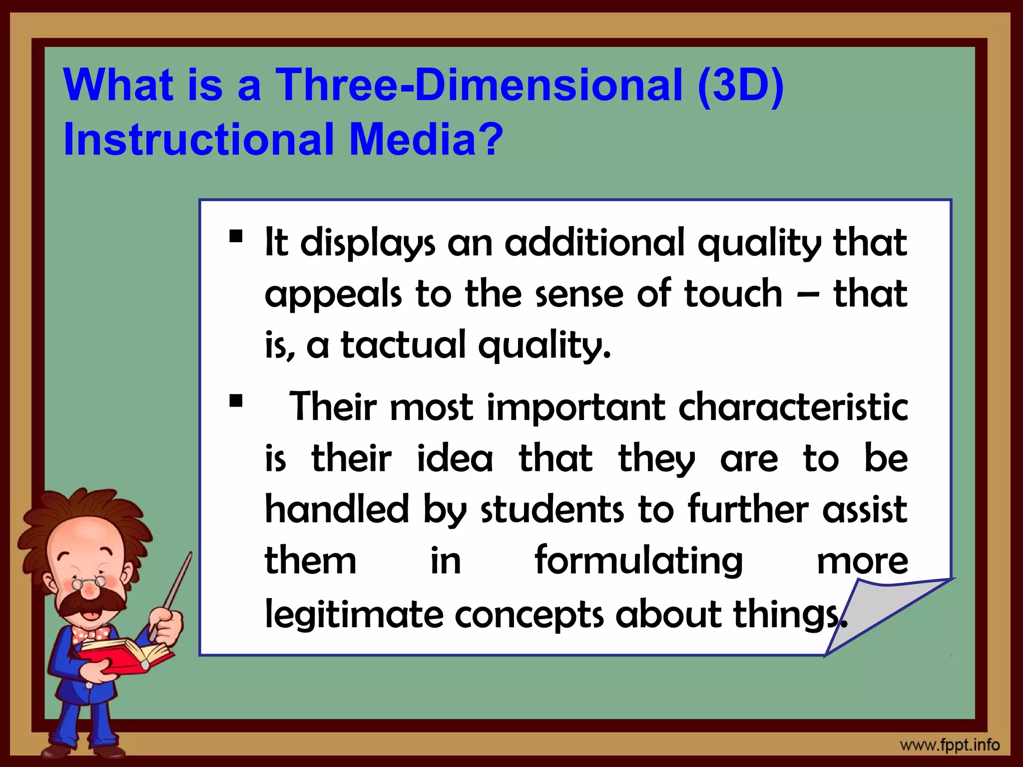 3D instructional materials | PPT
