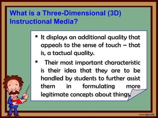3D instructional materials | PPT