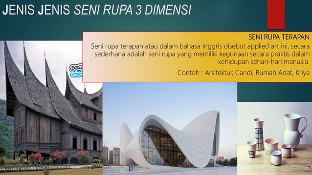 Karya Seni Rupa 3 Dimensi | PPTX