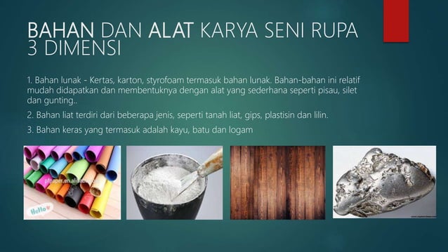 Karya Seni Rupa 3 Dimensi | PPTX