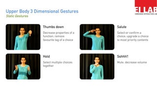 3 dimensional gestures | PPT