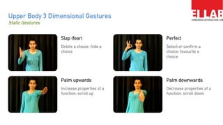 3 dimensional gestures | PPT