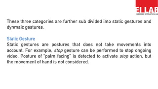 3 dimensional gestures | PPT