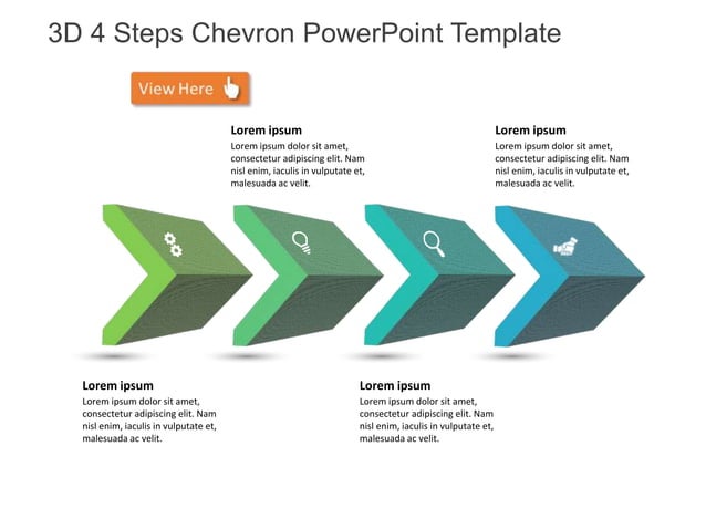 3D Infographic PowerPoint Template | PPT