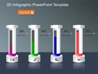 3D Infographic PowerPoint Template | PPT
