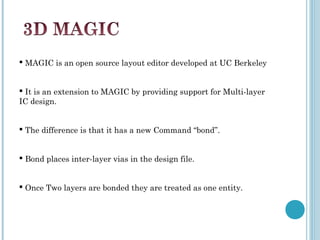 3 d integrated circuits | PPT