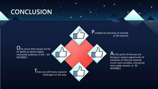 3 d internet | PPTX