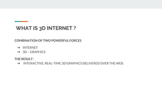 3 d internet | PPT