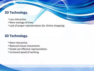 3d internet ppt.pdf | 3-D Graphics | Computer Software and Applications