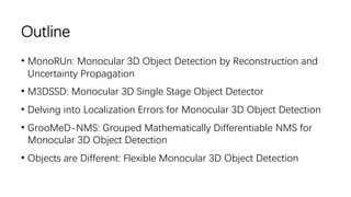 3-d interpretation from single 2-d image V | PPT